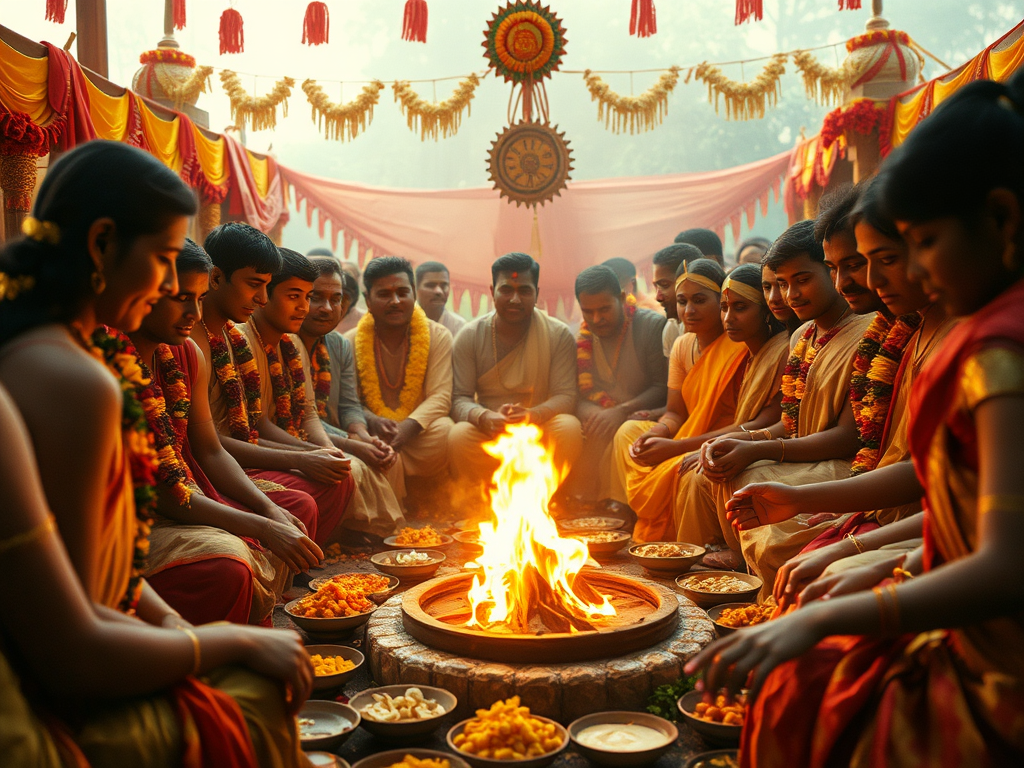 Vedic Celebrations and Festivals in the 7 Rivers Civilization – Le Rig Veda